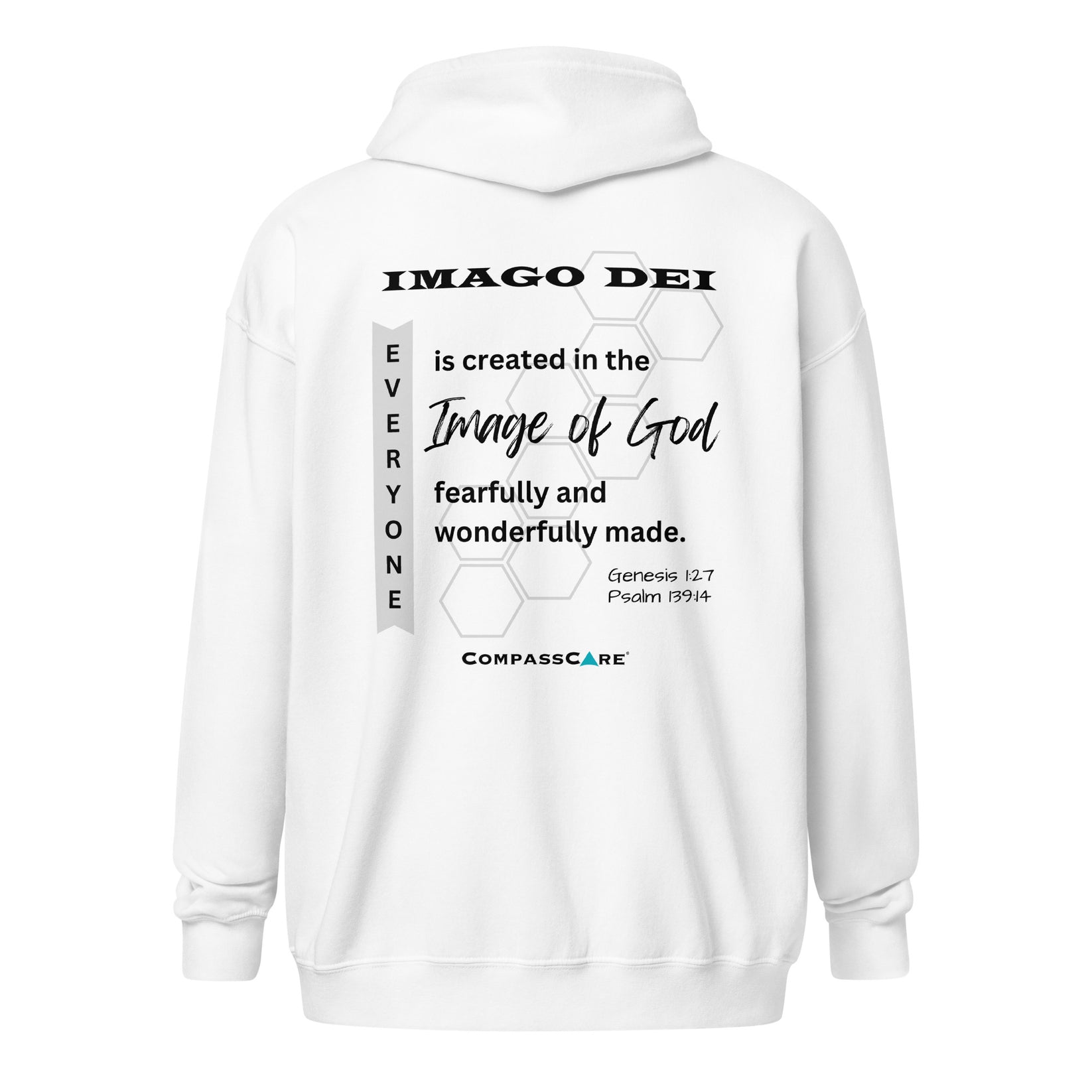Pro-Life Zip Up Hoodie -- IMAGO DEI "Created in the Image of God ...